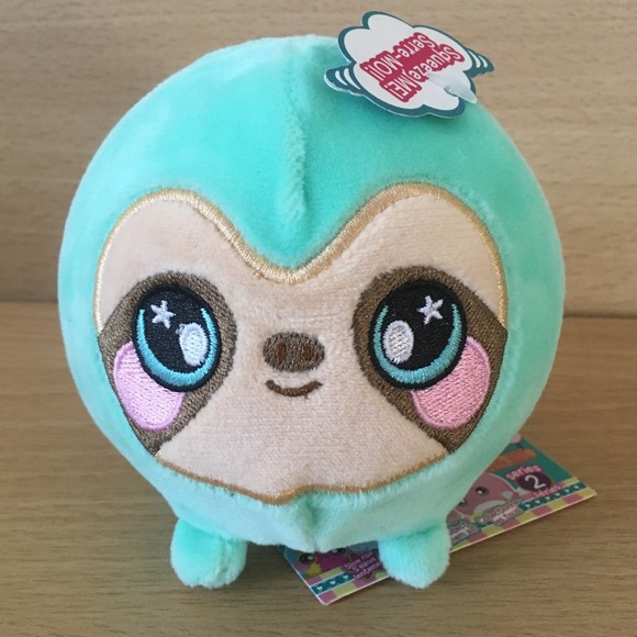 Squeezamals | Toys | Nwt Scented Samantha Sloth Squeezamals Series 2 ...